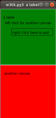 tkinter tk a Python graphics, tutorial