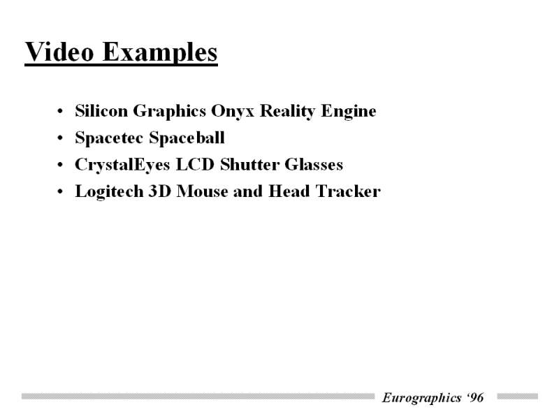 Video Examples